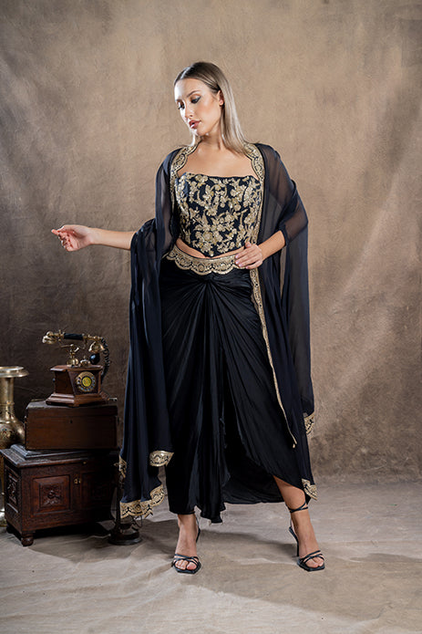 SABLE & GOLD CORSET SET – AZULI BY NIKKI